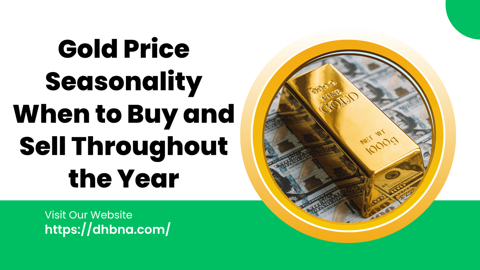 Gold Price Seasonality: When to Buy and Sell Throughout the Year - Dhbna